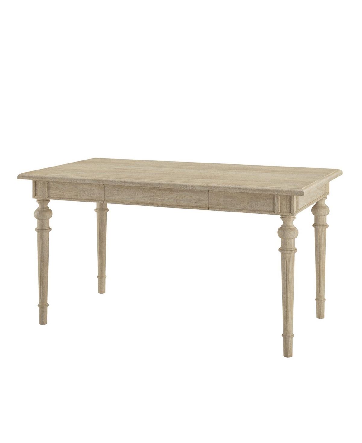 Click here for Pintu Farmhouse Dining Table With Drawer - Oak prices