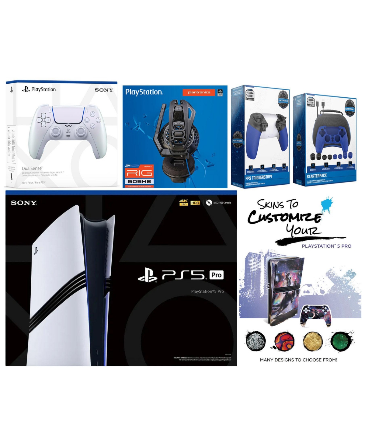 Click here for Sony Playstation 5 Pro Bundle with Extra - Chroma... prices