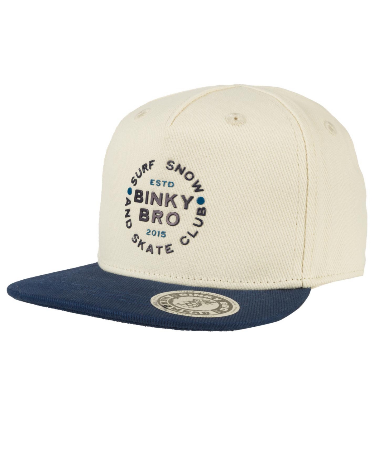 Click here for BinkyBro Mens Gold Coast Snapback Hat - Beige prices