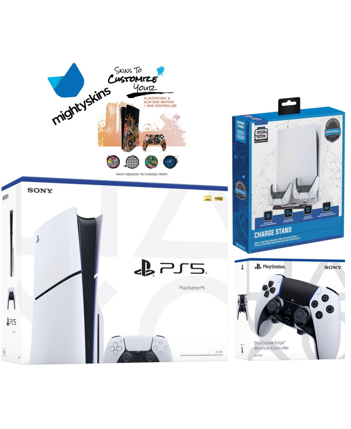 Click here for Sony PlayStation 5 Slim Disc with Extra Edge Contr... prices