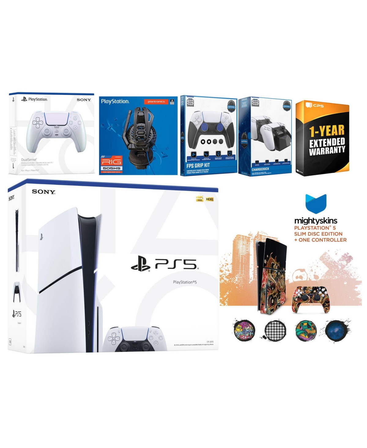 Click here for Sony Playstation 5 Slim Disc with Extra - Chroma p... prices