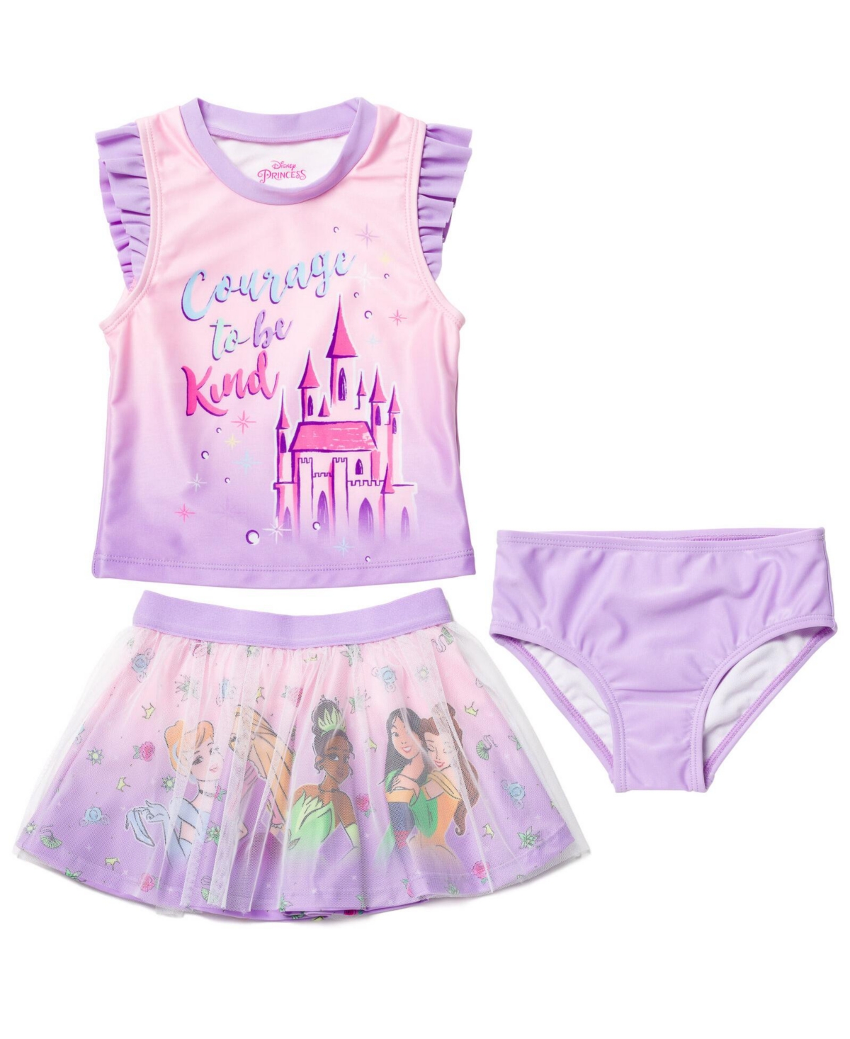 Click here for Moana Girls Princess Upf 50+ Tankini Top  Mesh Mod... prices