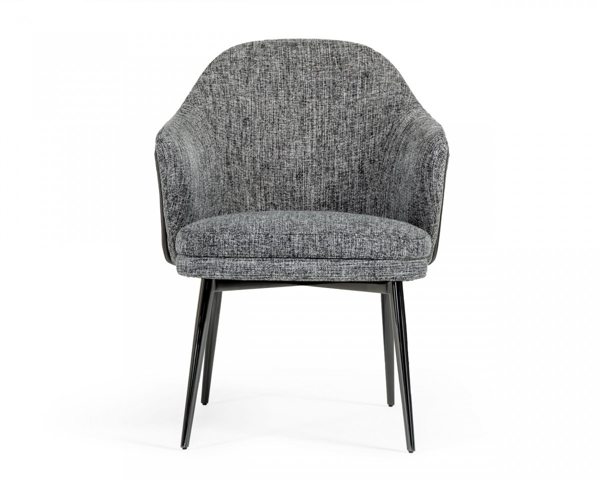Click here for Upholstered Fabric and Faux Leather Wing Back Dini... prices