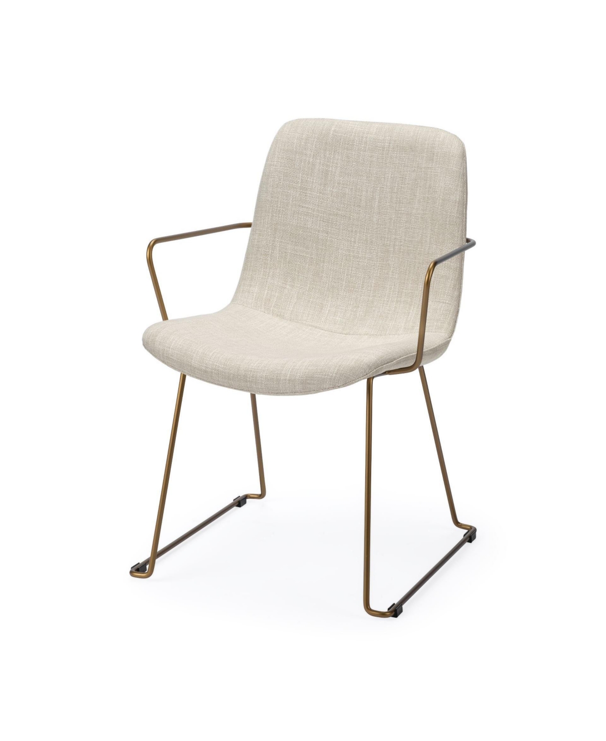 Click here for Soft Upholstered Fabric Dining Arm Chair for Comfo... prices
