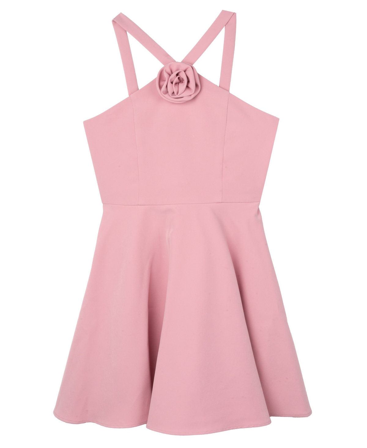 Click here for Rare Editions Big Girls Skater Party Dress - Mauve prices