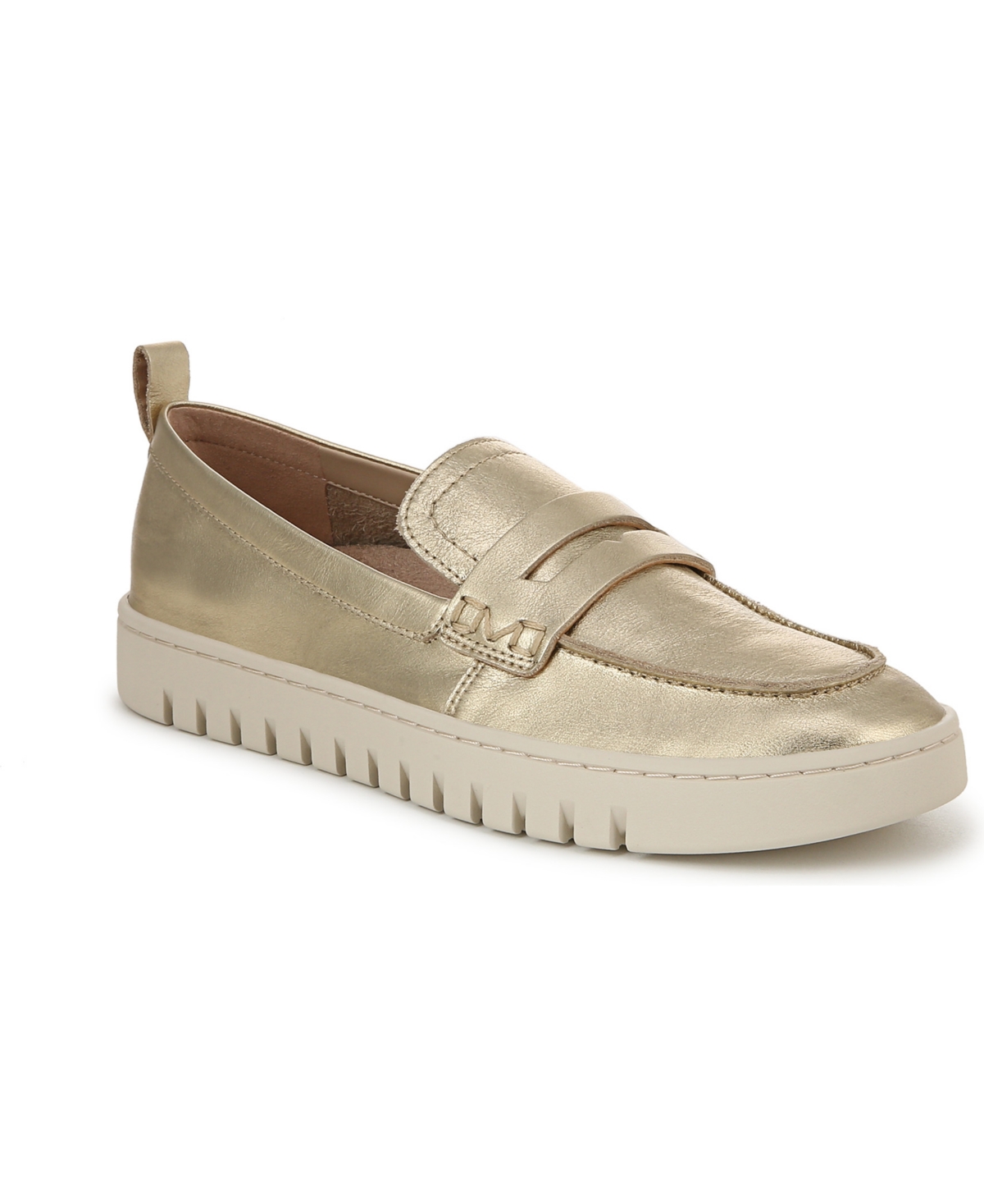Click here for Vionic Womens Uptown Loafers - Gold leather prices