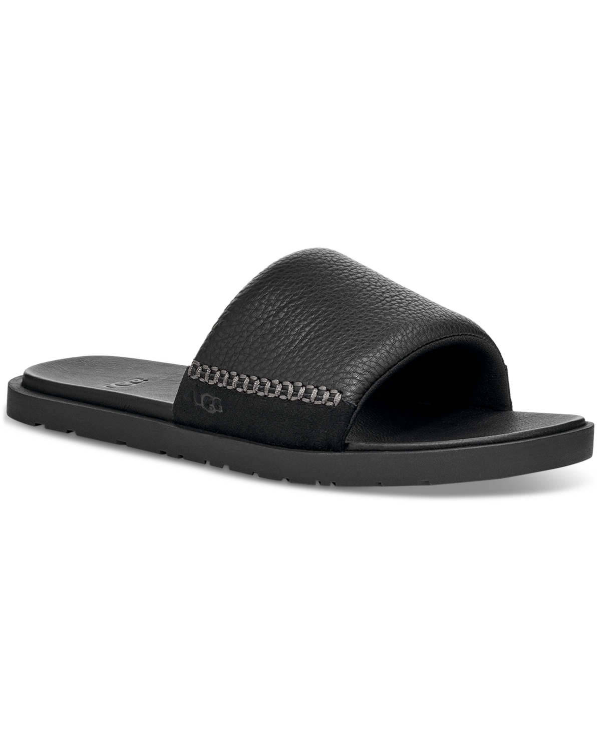 Click here for Ugg Mens Seaside Ii Slide Sandals - Black prices