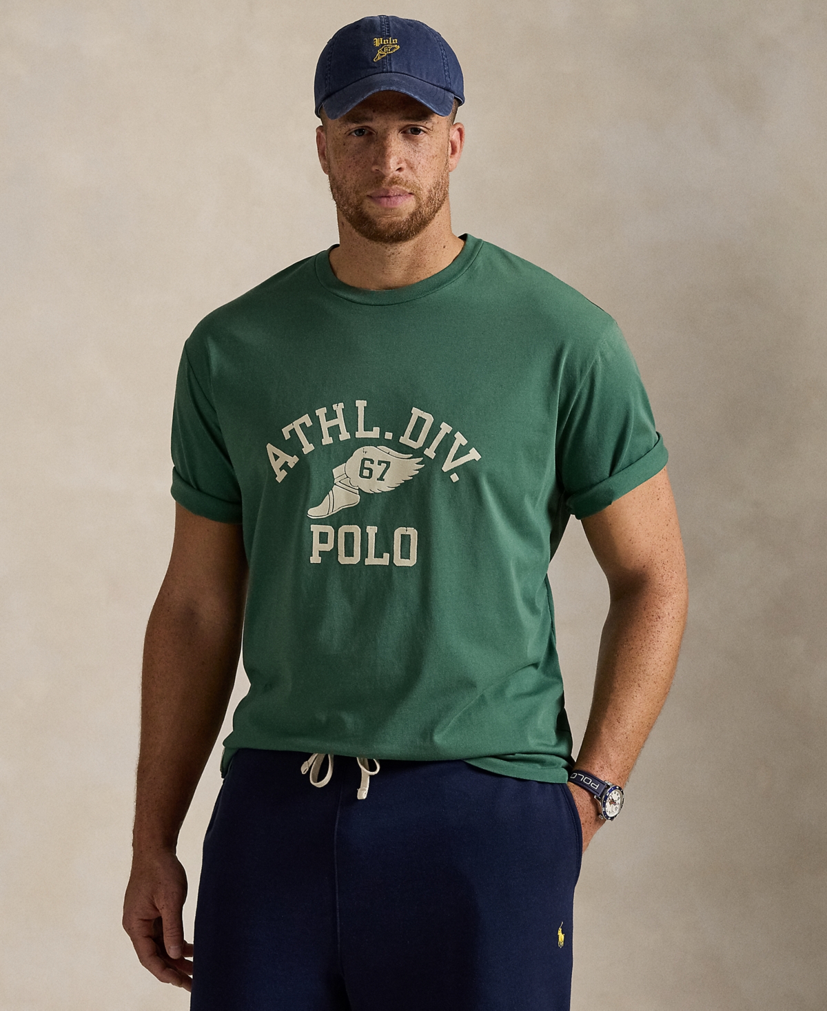Click here for Polo Ralph Lauren Mens Big & Tall Jersey Graphic T... prices