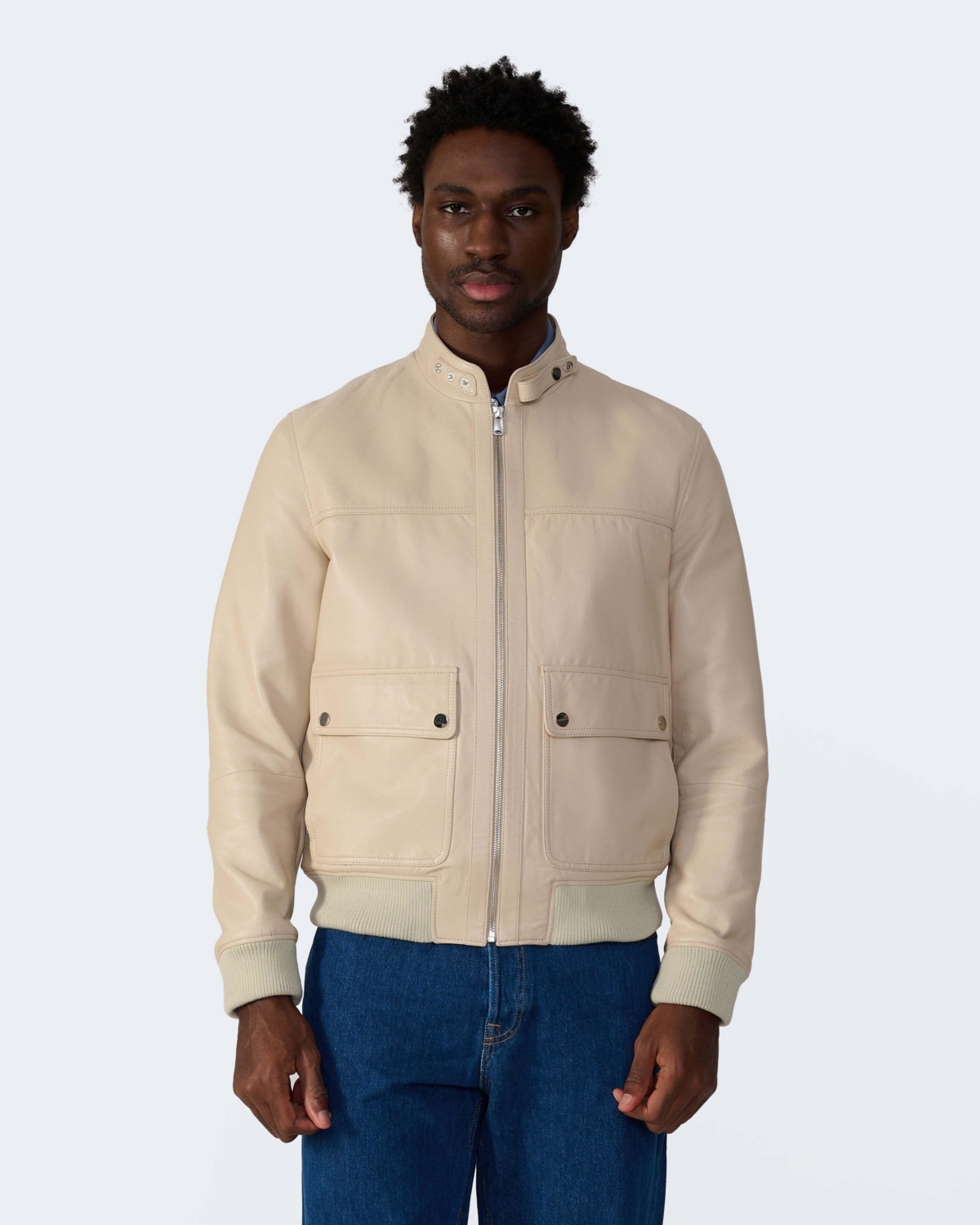 Click here for Furniq Uk Mens Men s Leather Bomber Jacket  Create... prices