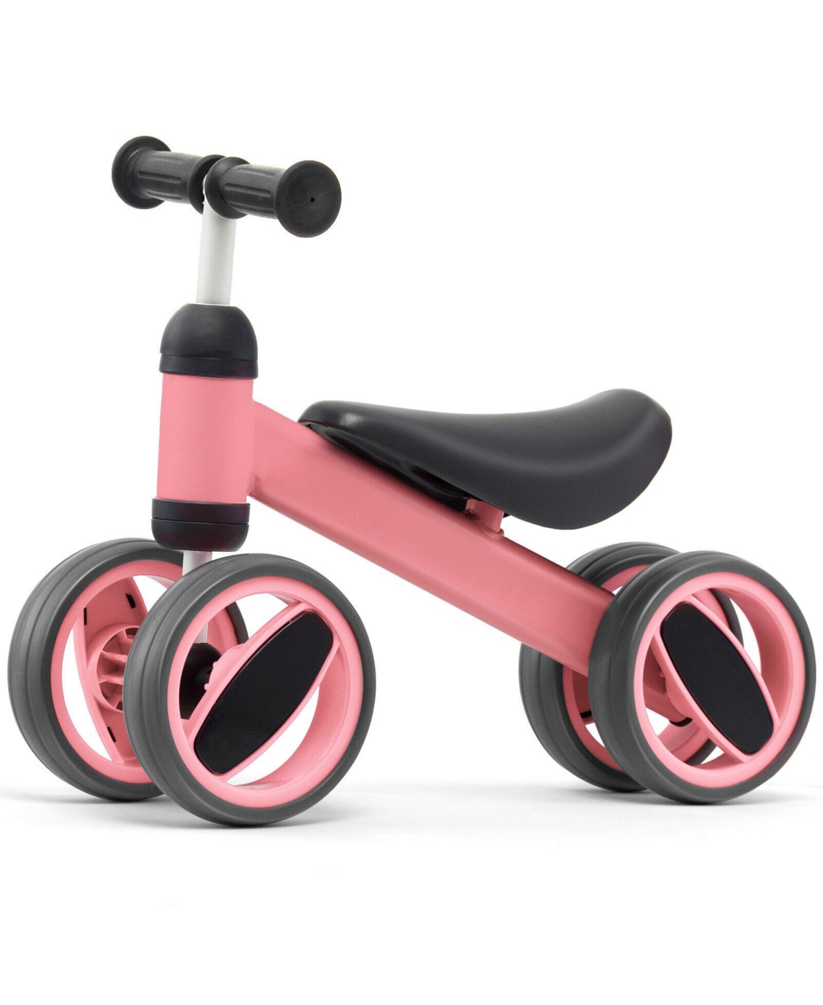 Click here for 4 Wheels Baby Balance Bike Toy - Pink prices