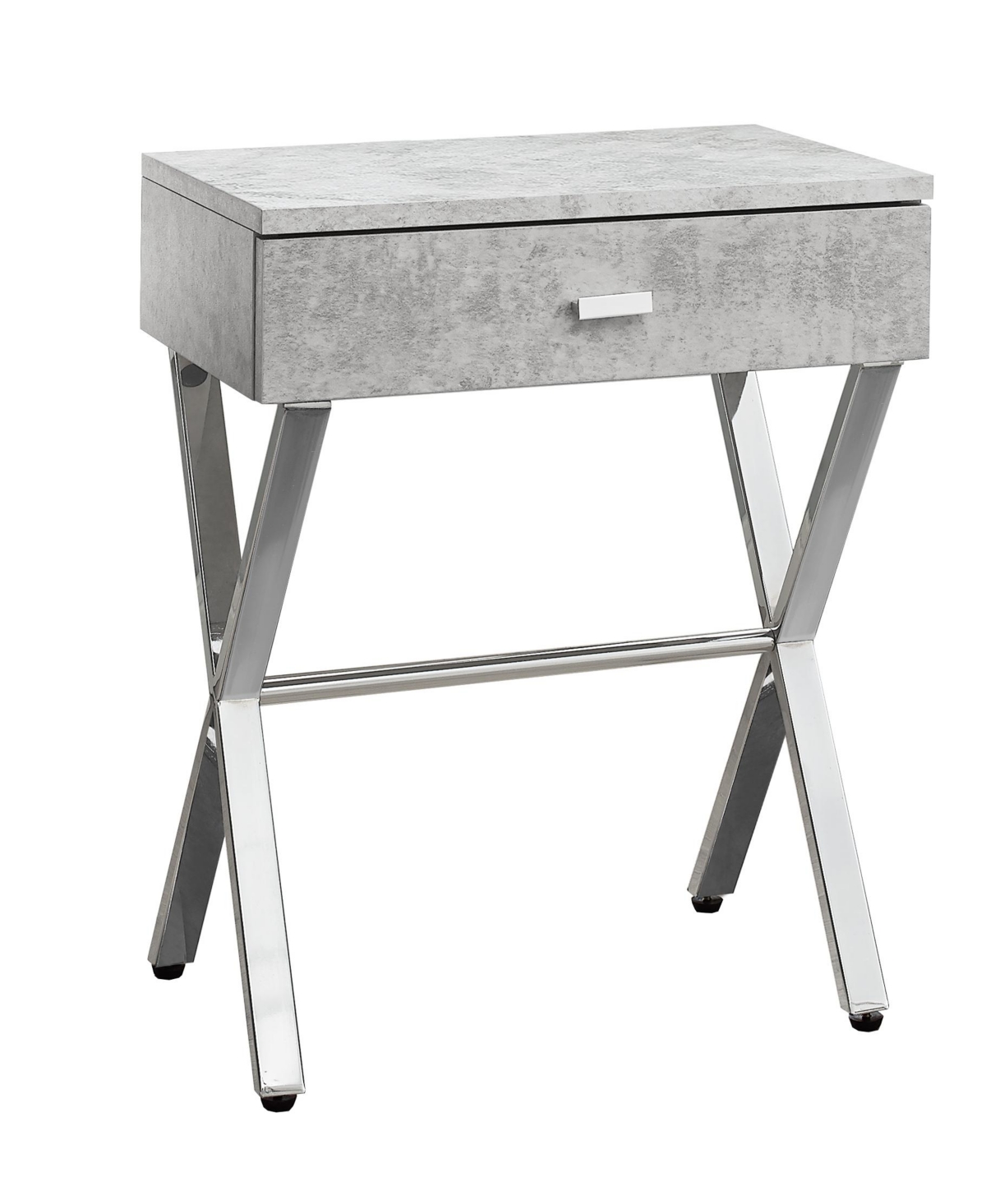 Click here for Mixed Material End Table with Drawer – Wood... prices