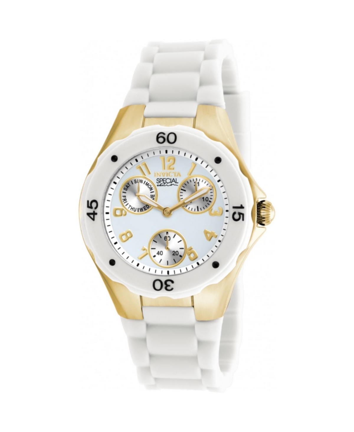 Click here for Invicta Womens 18796 Angel Quartz Chronograph Whit... prices