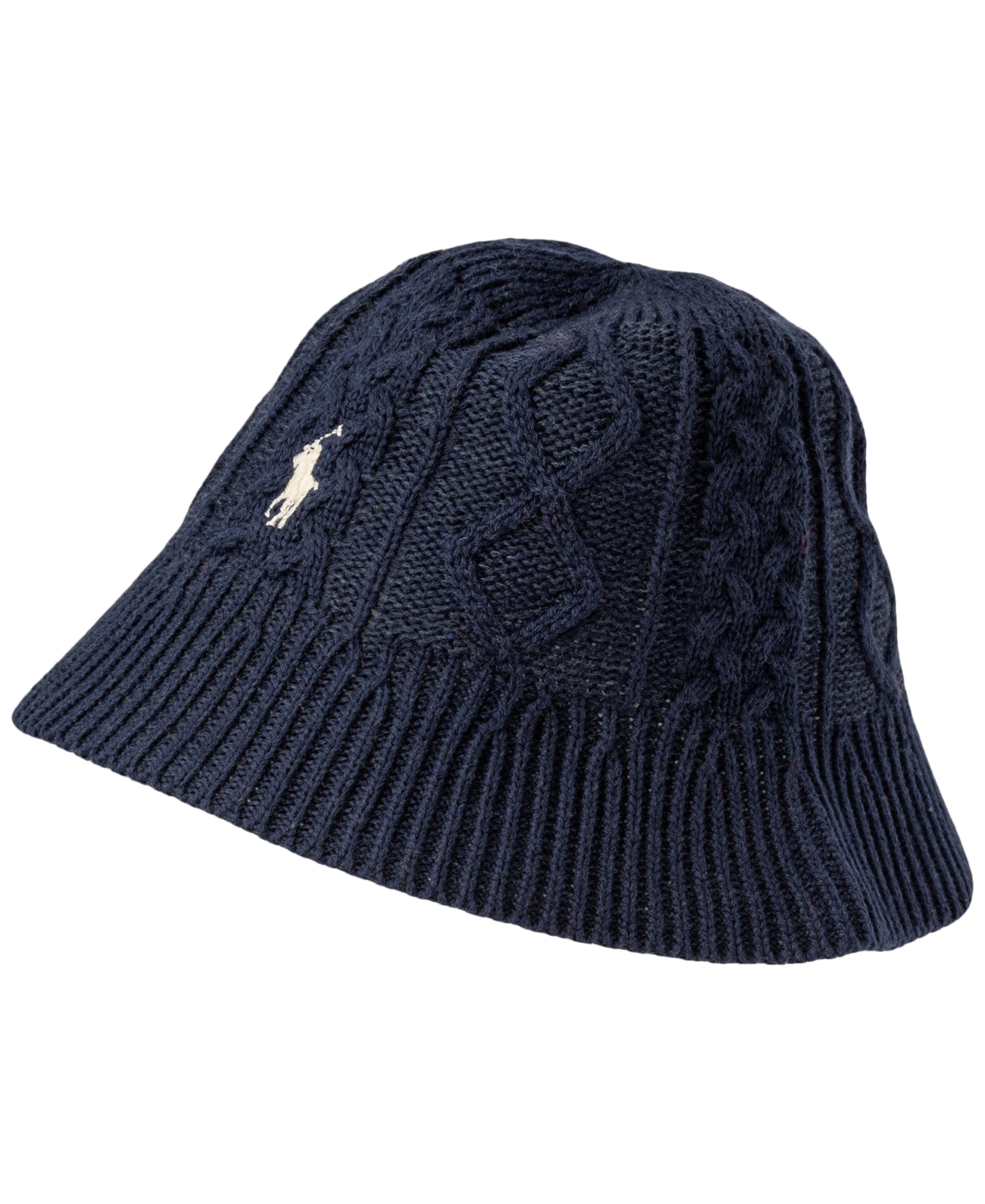 Click here for Polo Ralph Lauren Mens Cable Knit Bucket Hat - New... prices