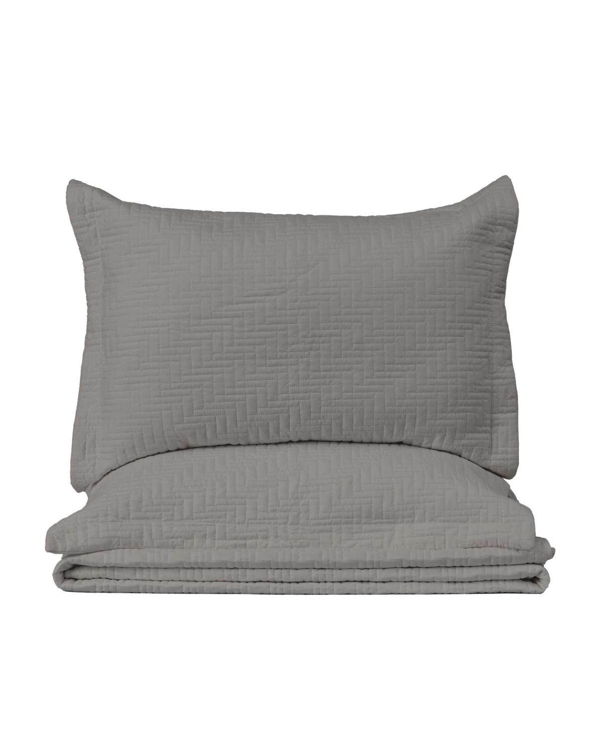 Click here for Linery & Co. Microfiber Stitched Quilt Set with Sh... prices