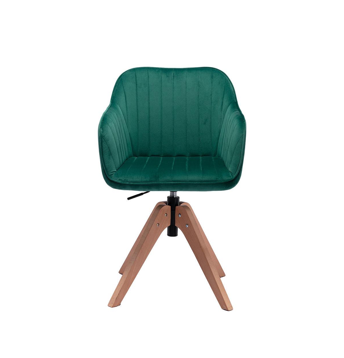 Click here for Velvet Arm Chair with Wooden Legs for Dining Room... prices