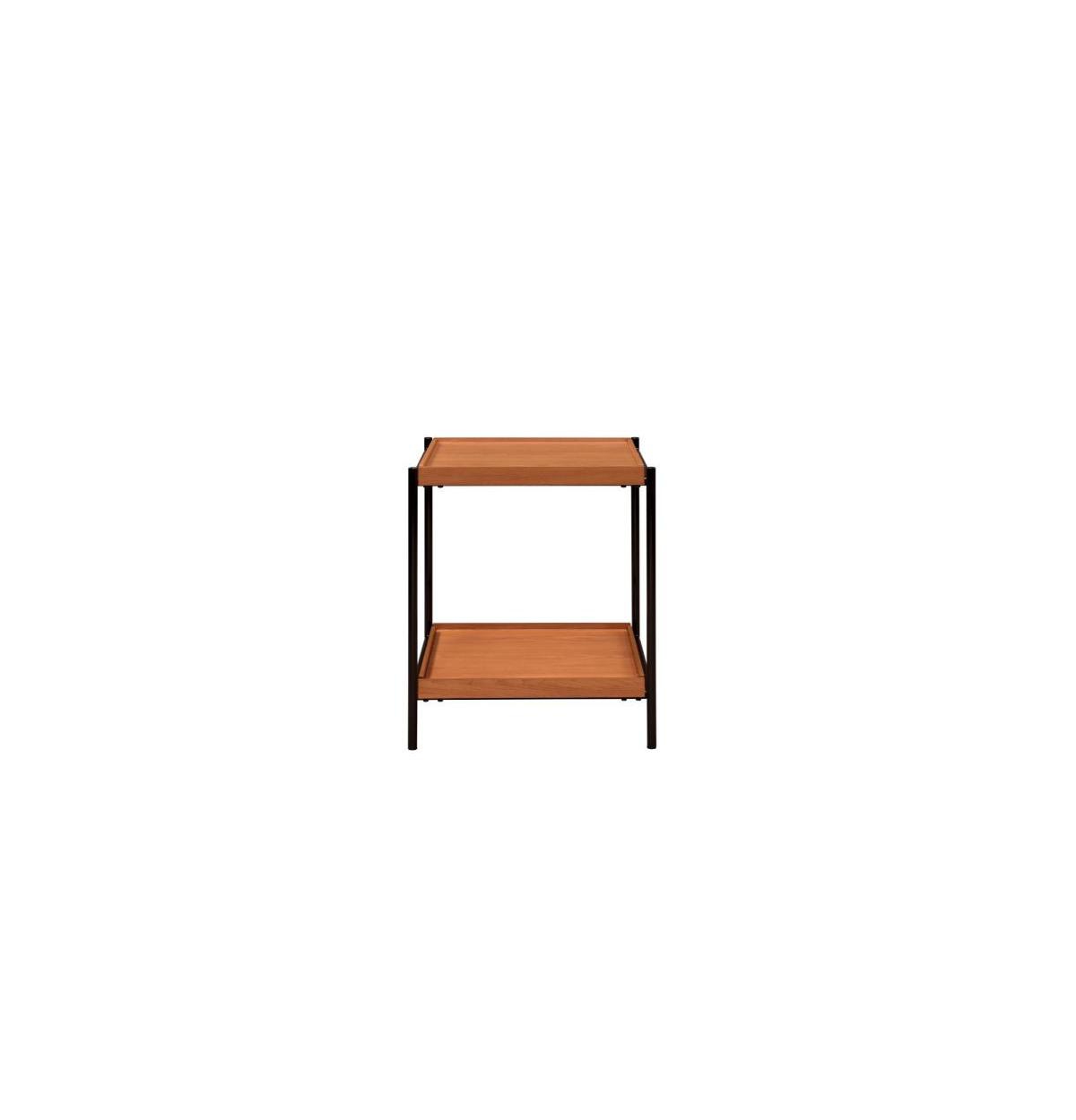 Click here for Modern Square End Table with Open Shelf – M... prices