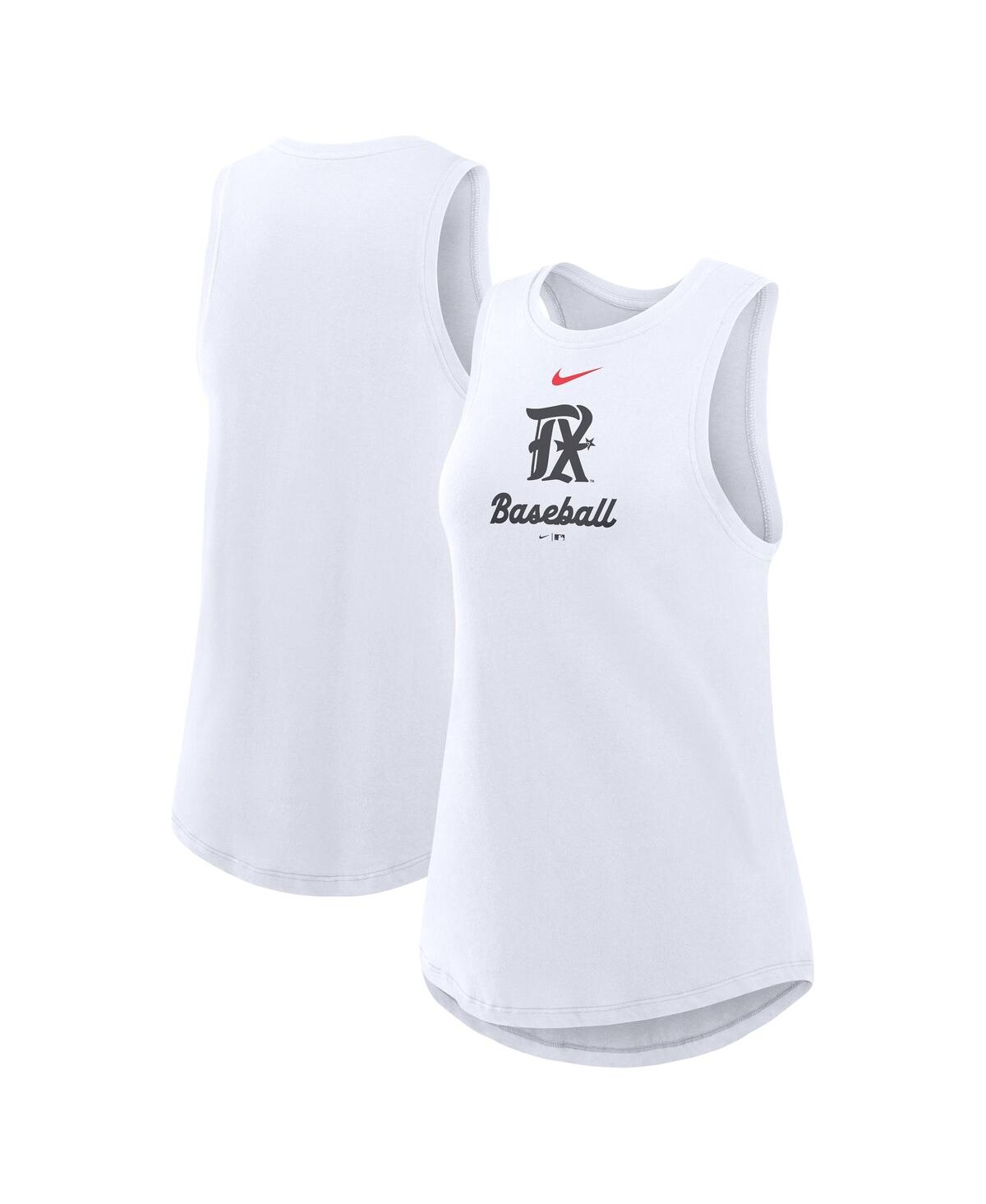 Click here for Nike Womens White Texas Rangers City Connect Trico... prices