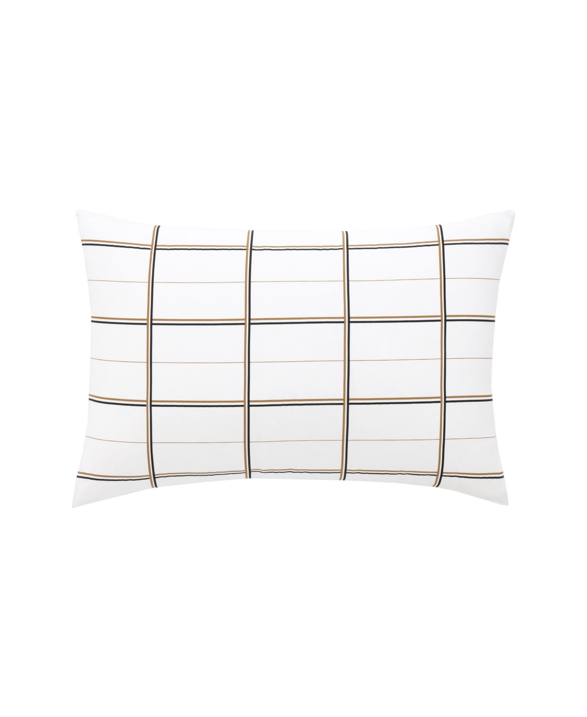 Click here for Boss Home by Hugo Boss Check Cotton Sateen Sham  K... prices
