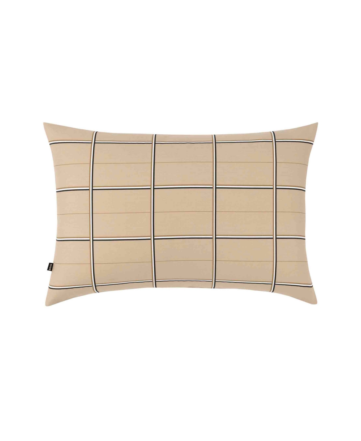 Click here for Boss Home by Hugo Boss Check Cotton Sateen Sham  K... prices