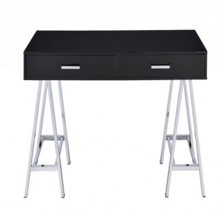 Compact Writing Desk with 2 Storage Drawers – Ideal for Small Spaces ...