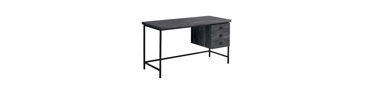 Click here for Modern Computer Desk with 3 Storage Drawers and Sp... prices