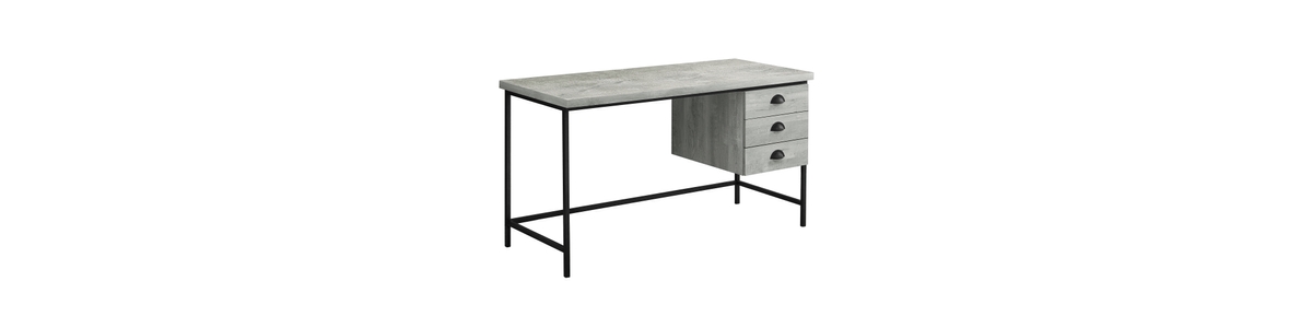 Click here for Modern Computer Desk with 3 Storage Drawers and Sp... prices