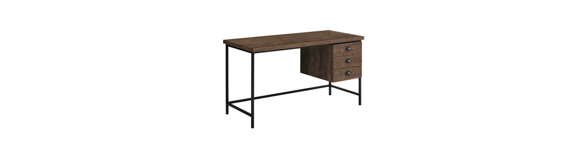 Click here for Modern Computer Desk with 3 Storage Drawers and Sp... prices