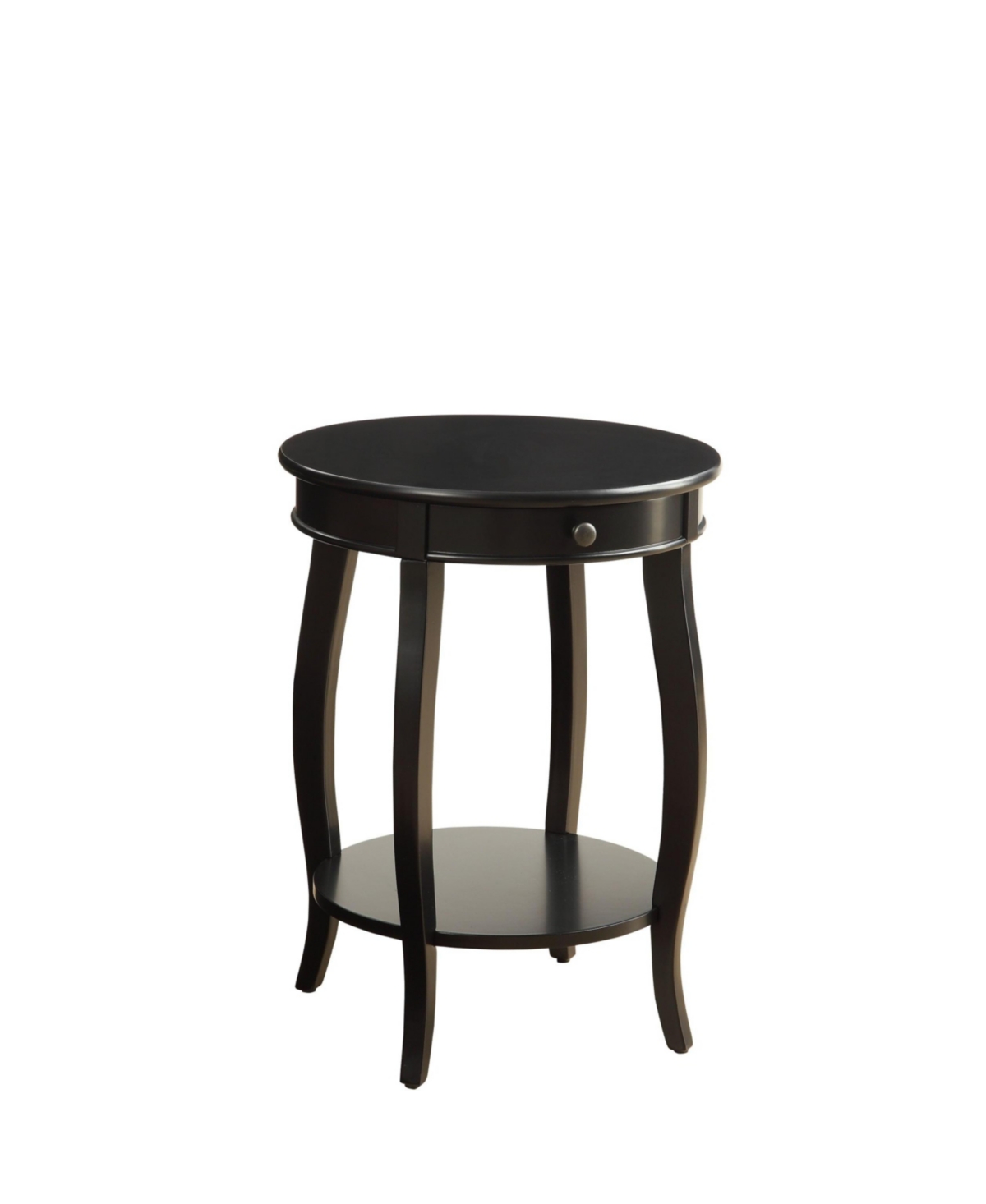 Click here for Functional Solid Wood Round End Table with Drawer... prices