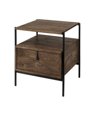 Minimalist Solid Wood Square Accent Table - Ideal for Small Spaces - Macy's