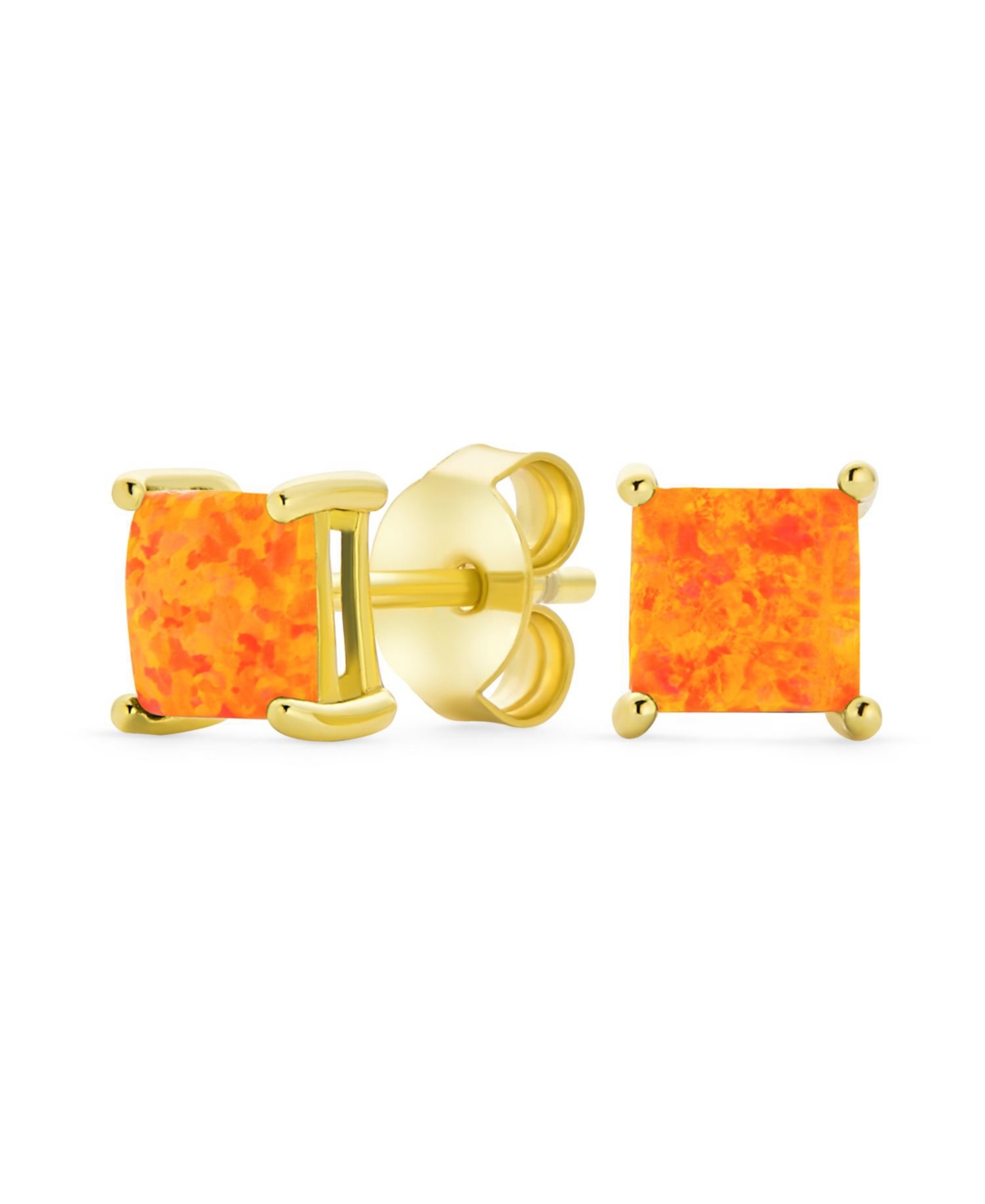 Click here for Bling Jewelry Simple Classic White Fire Orange Gre... prices