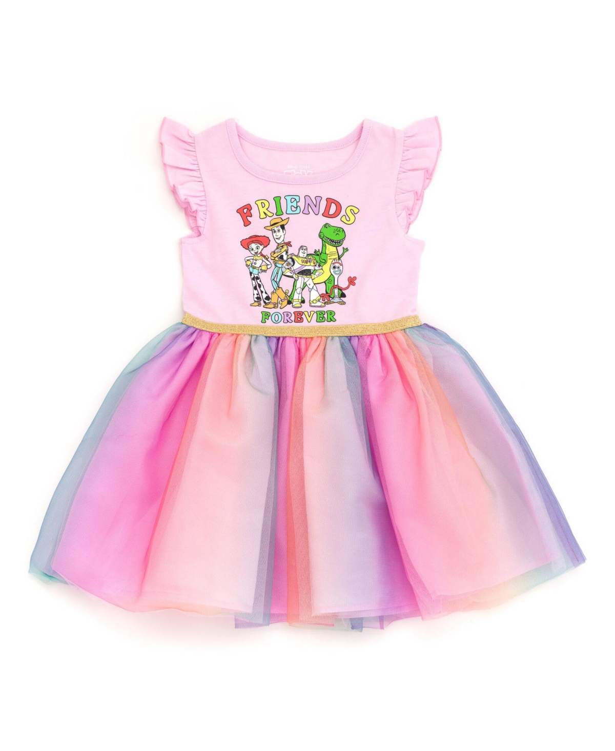 Click here for Toy Story Girls Pleated Tulle Dress - Pink  toy st... prices
