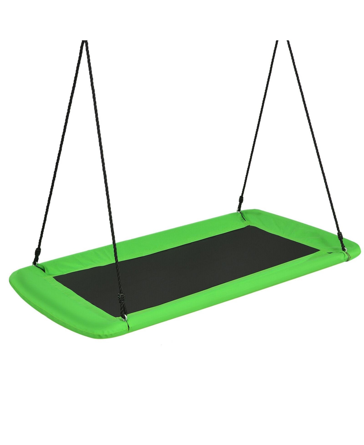Click here for 60 Inches Platform Tree Swing Outdoor with 2 Hangi... prices