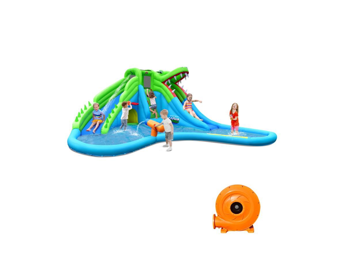 Click here for Inflatable Crocodile Style Water Slide Upgraded Ki... prices