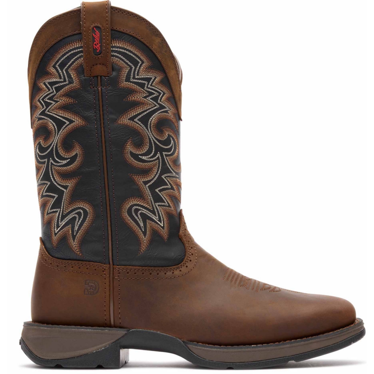 Click here for Durango Mens Rebel by Pull-on Western Boot - Choco... prices