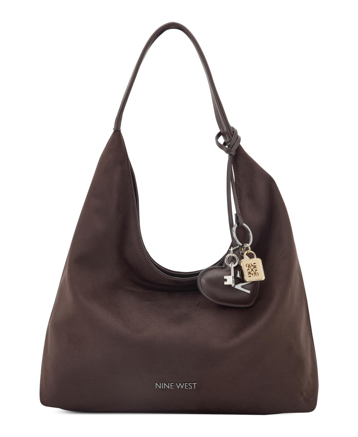 Click here for Nine West Keylee Large Hobo Bag - Raisin prices