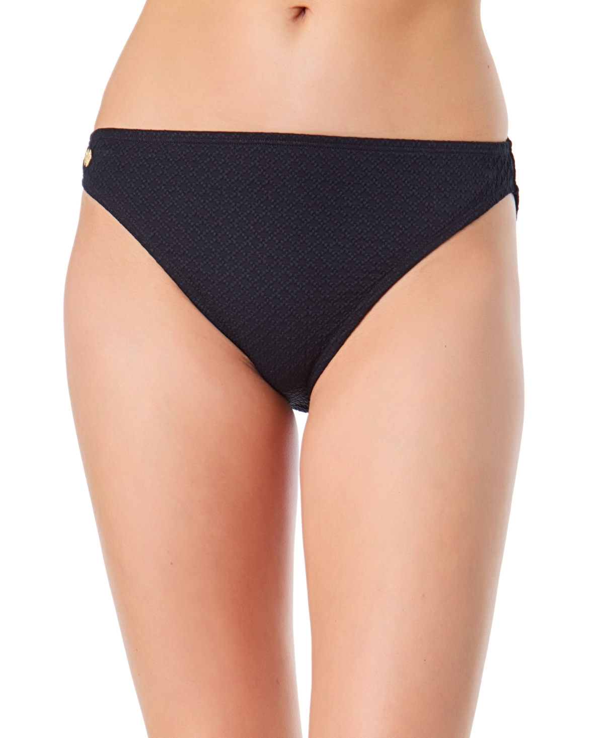 Click here for CeCe Womens La Vie A La Mer Textured Bikini Bottom... prices