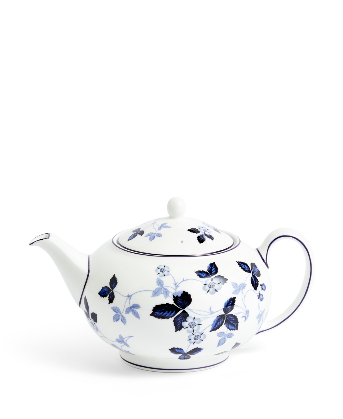 Click here for Wedgwood Wild Strawberry Teapot - Blue prices