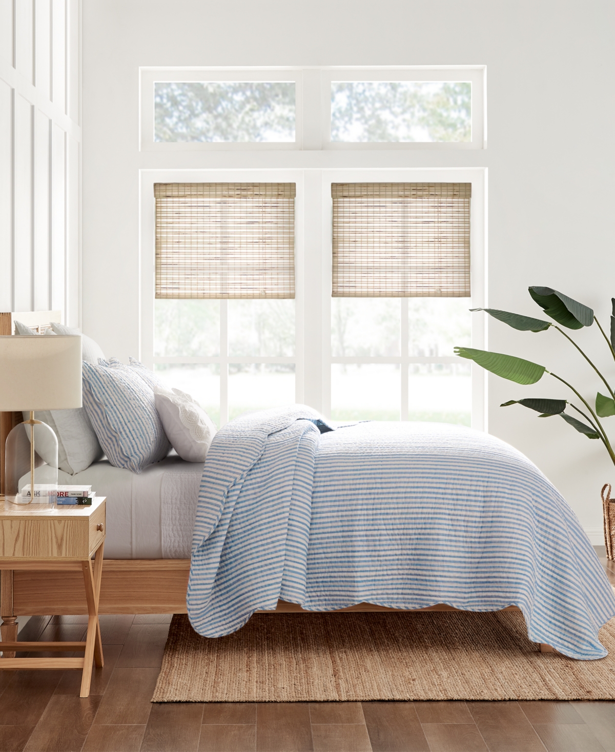 Click here for Levtex Martha Stripe Reversible 3-Pc. Quilt Set  F... prices