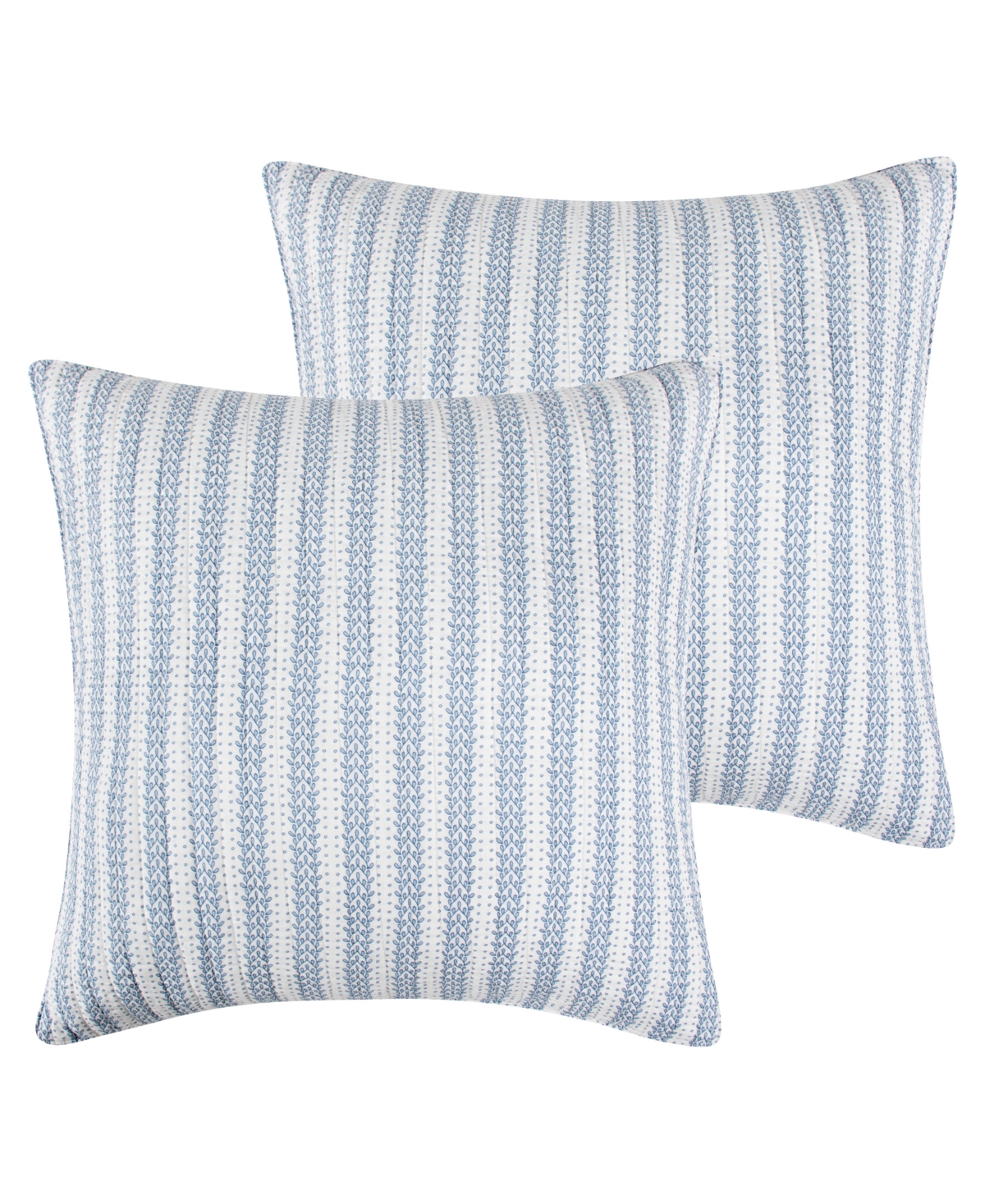 Click here for Levtex Maileen 2-Pc. Sham Set  European - Blue prices
