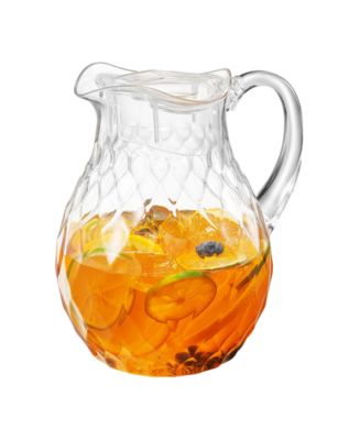The Wine Savant Textured Vintage Quilted Pitcher - Macy's