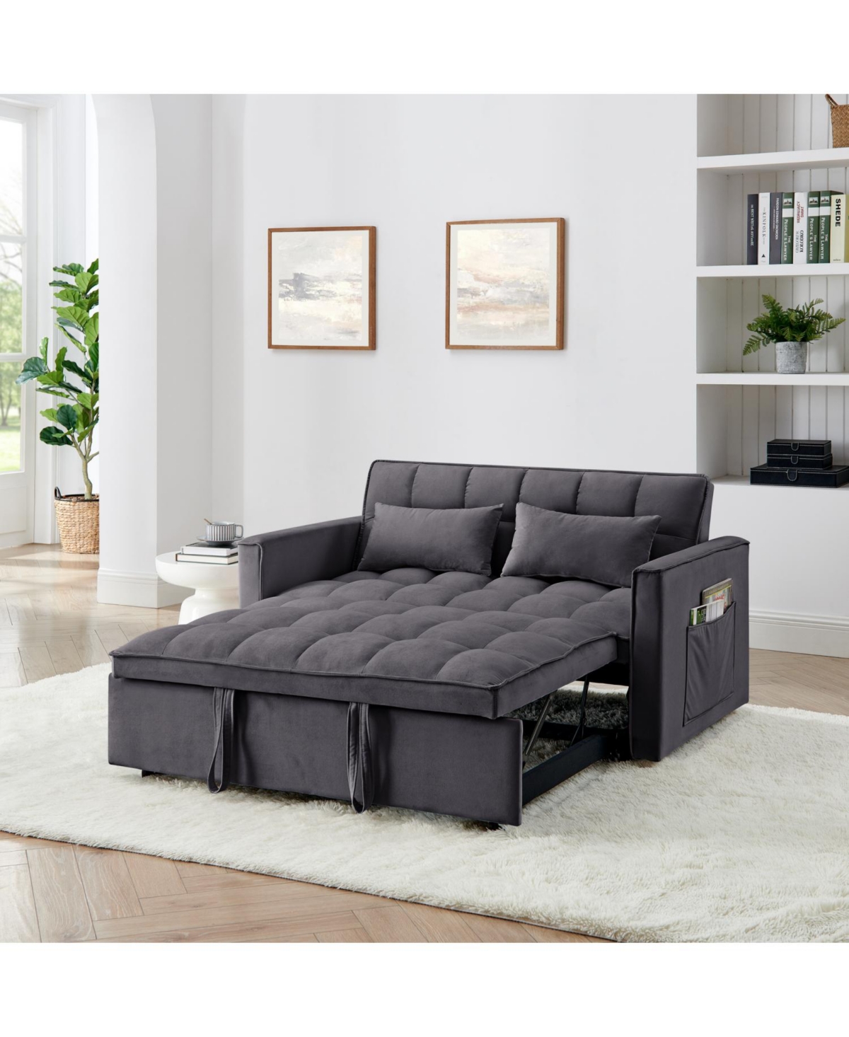 Click here for Streamdale 54.33 inch versatile foldable sofa bed... prices