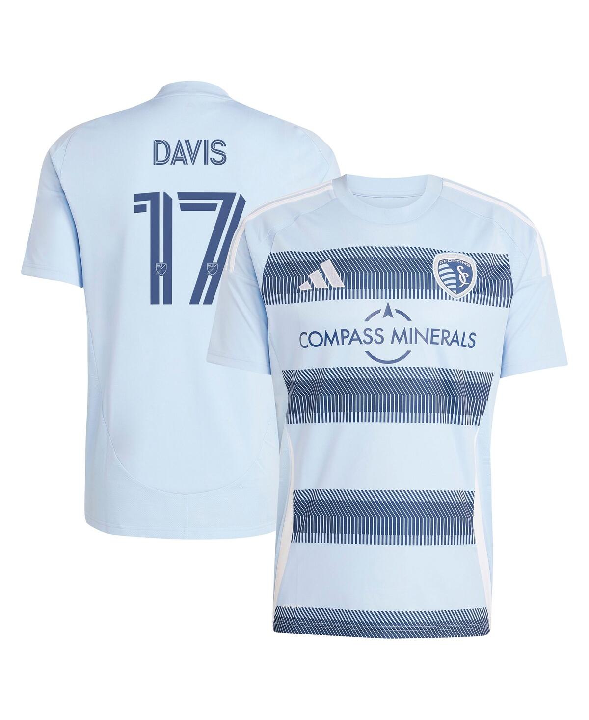 Click here for Adidas Mens Jake Davis Light Blue Sporting Kansas... prices