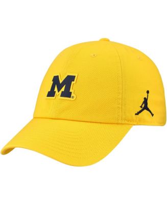 Jordan Men's Maize Michigan Wolverines Club Swoosh Performance ...