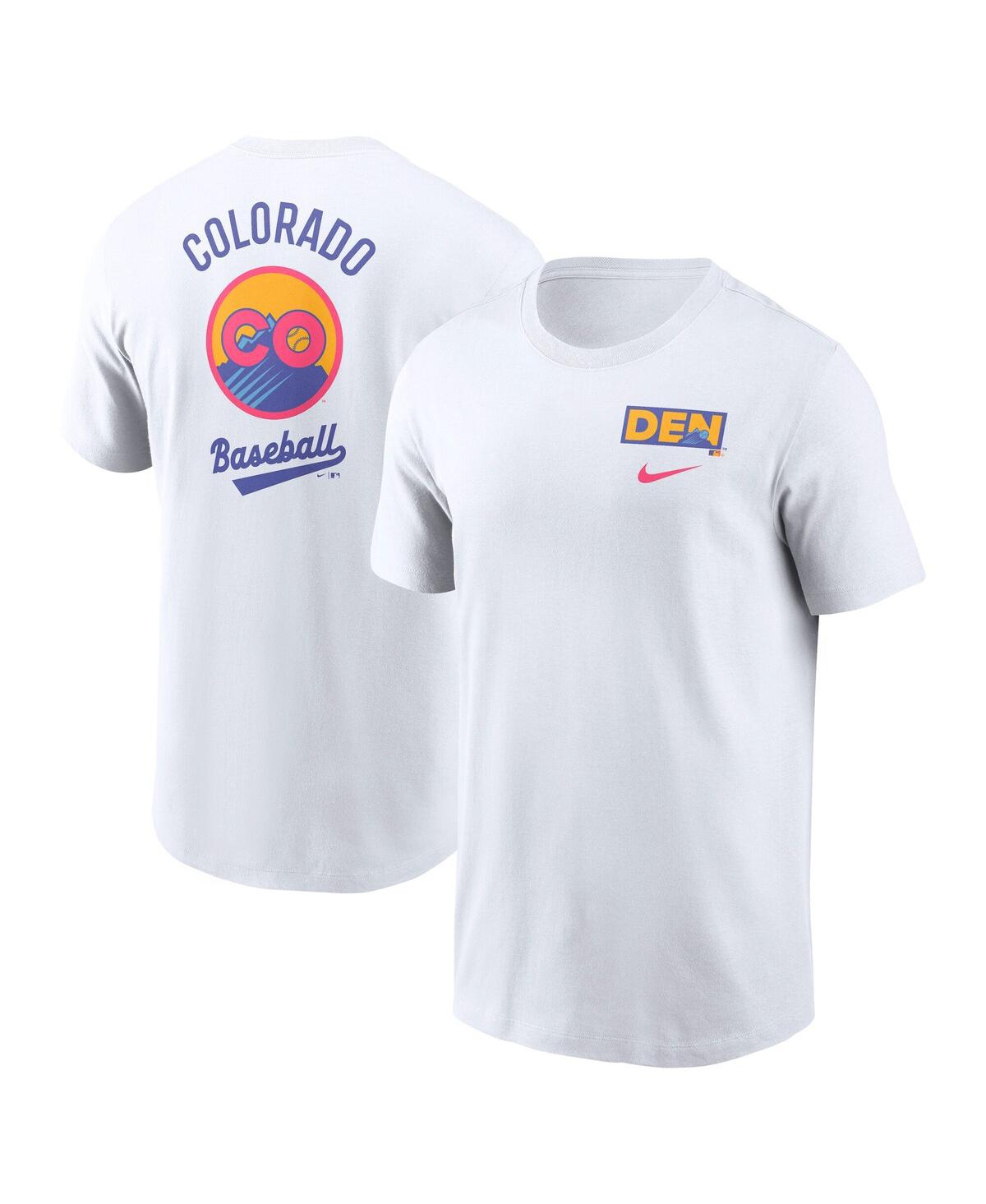 Click here for Nike Mens White Colorado Rockies 2025 City Connect... prices