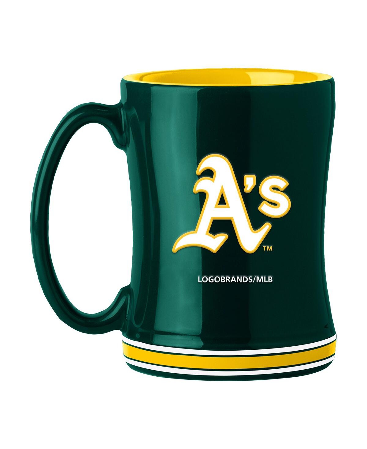 Click here for Logo Brands Oakland Athletics 14oz. Relief Mug prices