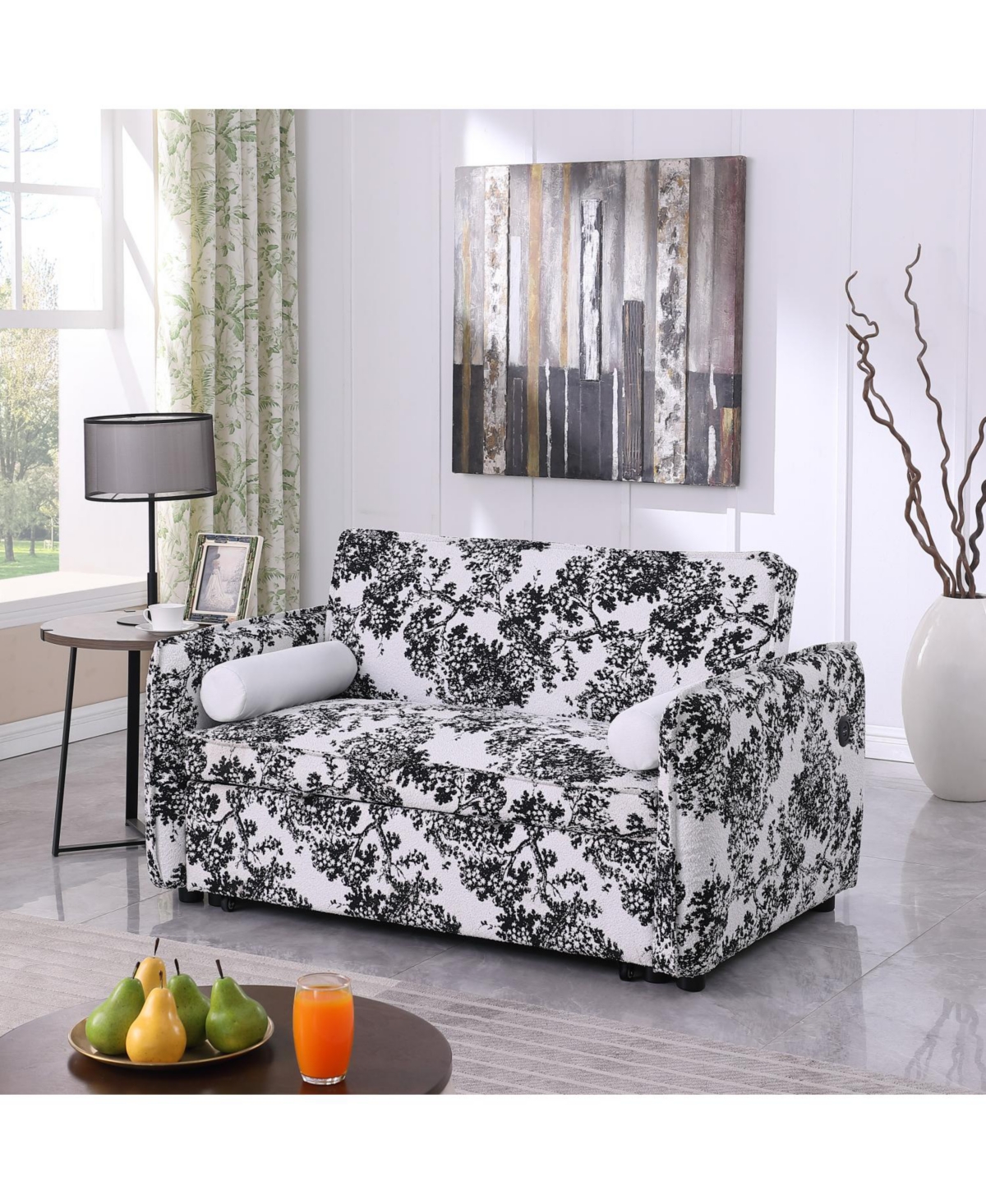 Click here for Boucle Convertible Sofa: 2-Bedroom  Pull-Out Bed... prices