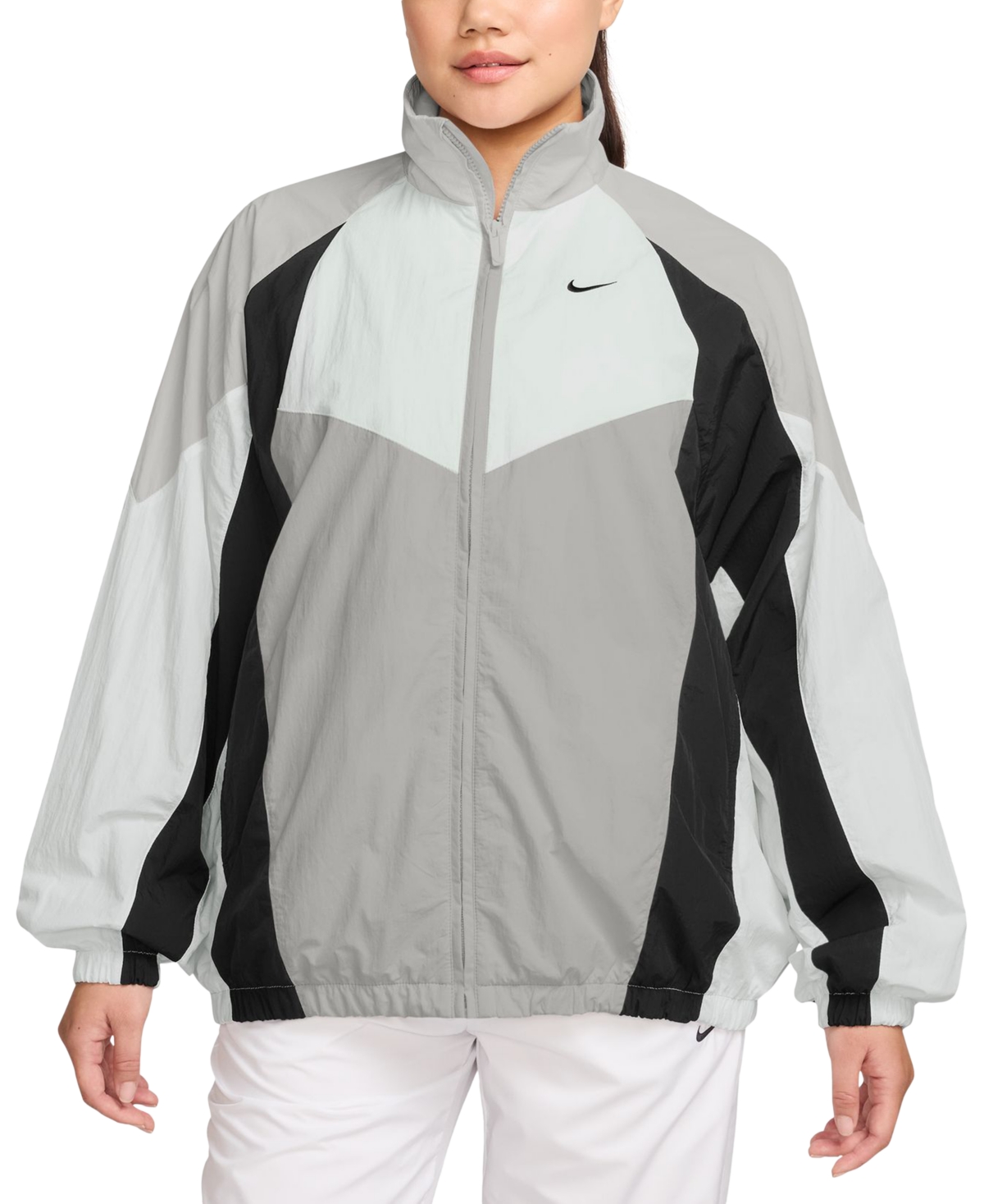Click here for Nike Sportswear Womens Colorblocked Oversized Trac... prices