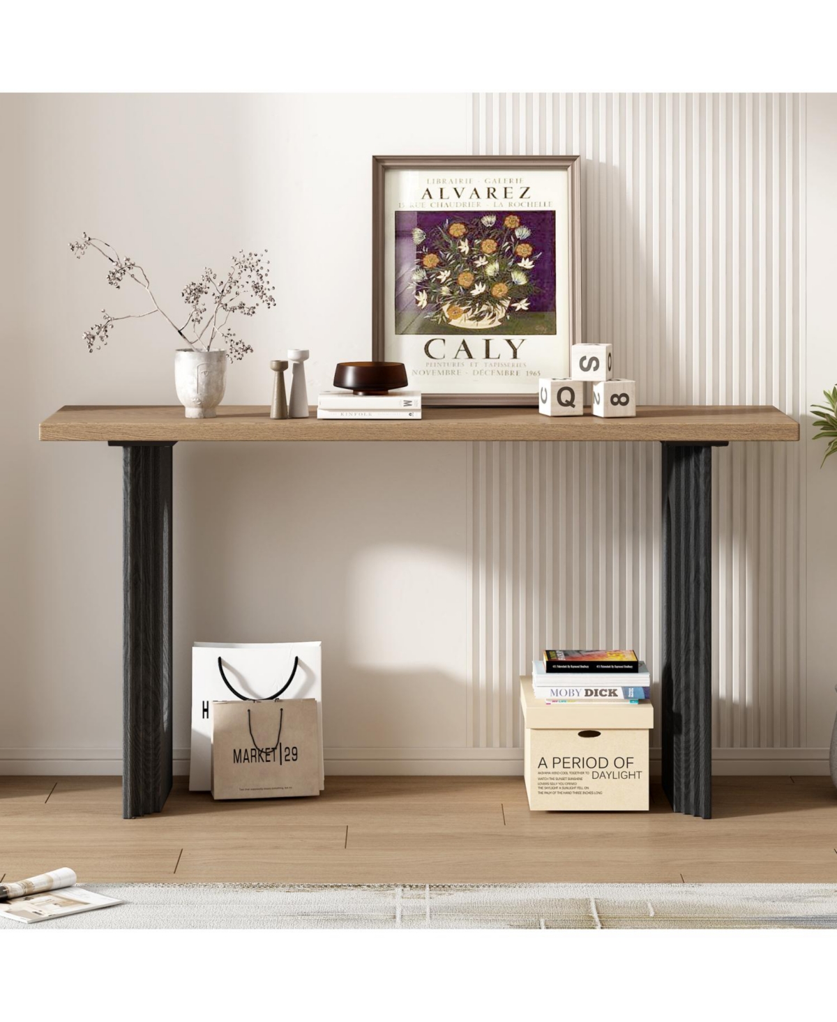 Click here for Streamdale Furniture Console Table with Legs - Nat... prices