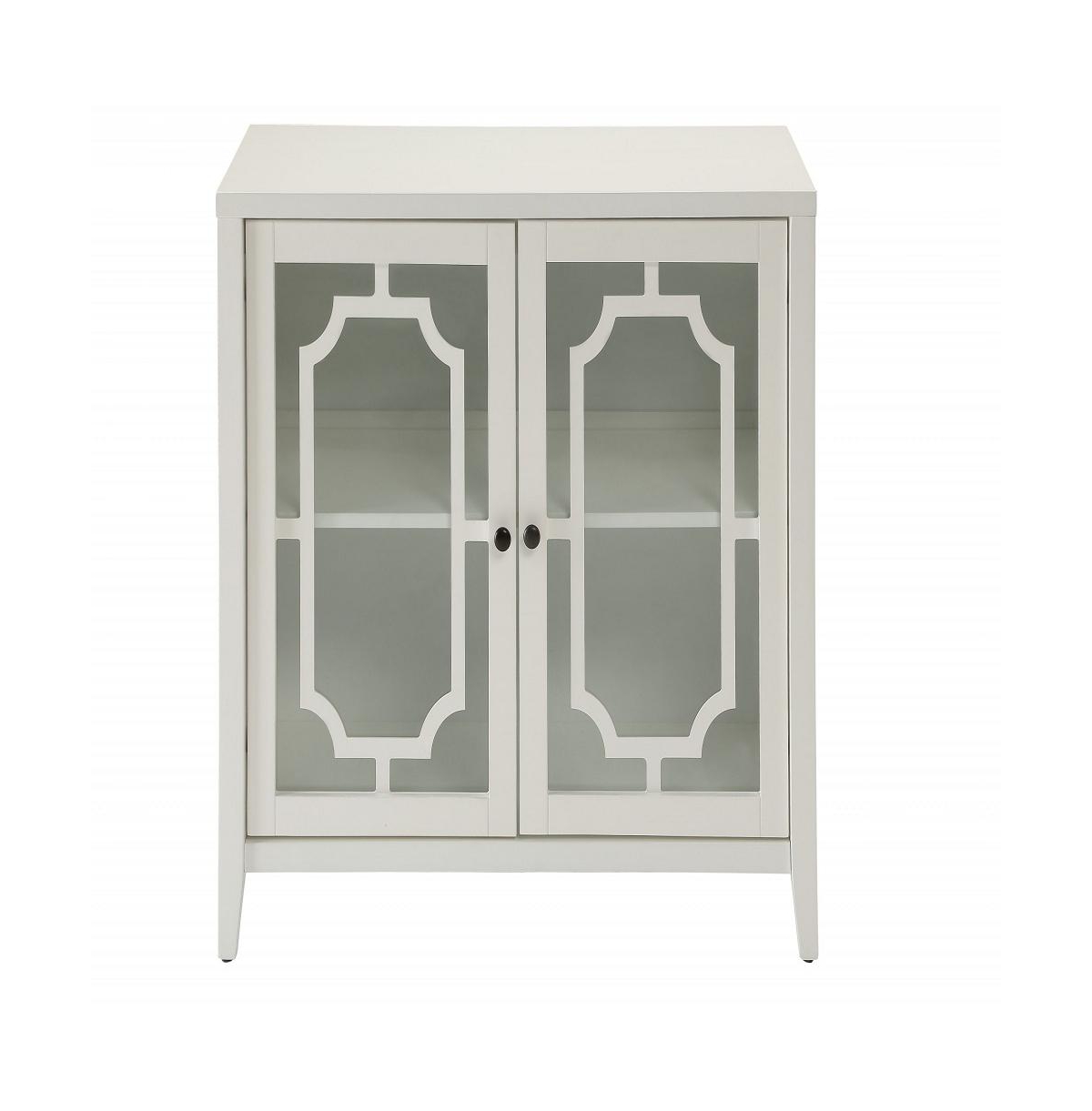 Click here for Two Glass Door Sideboard Cabinet with Adjustable S... prices