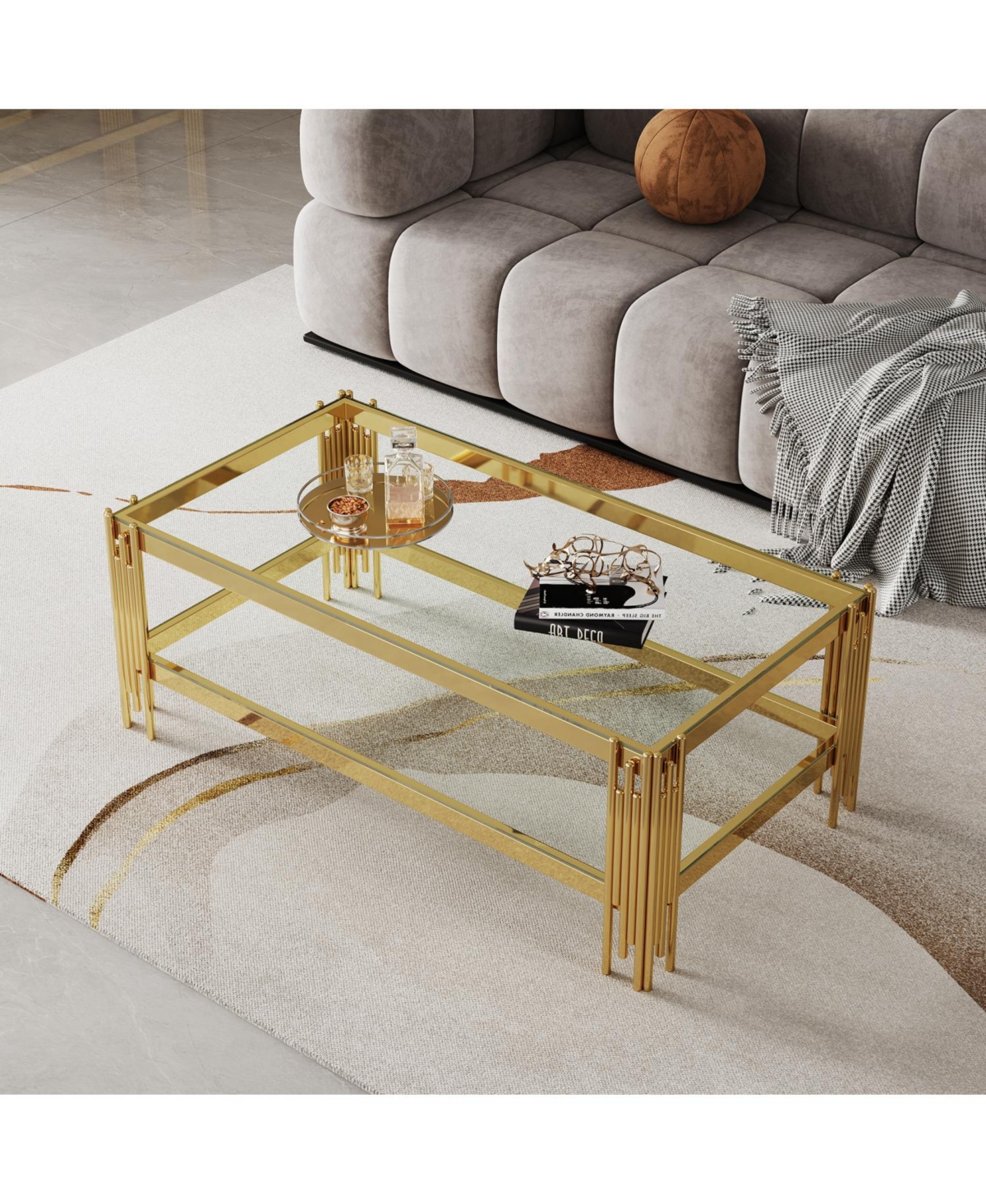 Click here for Streamdale Top and Bottom Double Layer Tempered Gl... prices